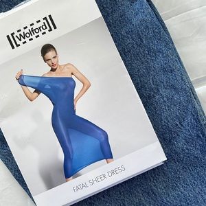 Wolford | Dresses | Wolford Fatal Sheer Dress In Black | Poshmark